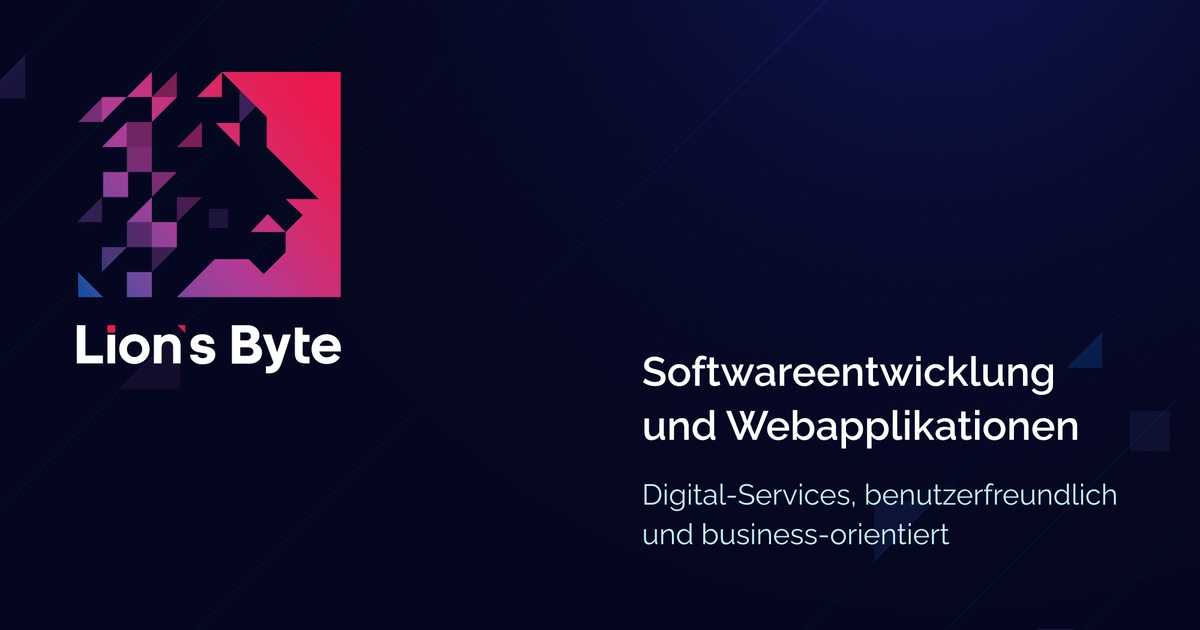 Lion's Byte | UX/UX, developer